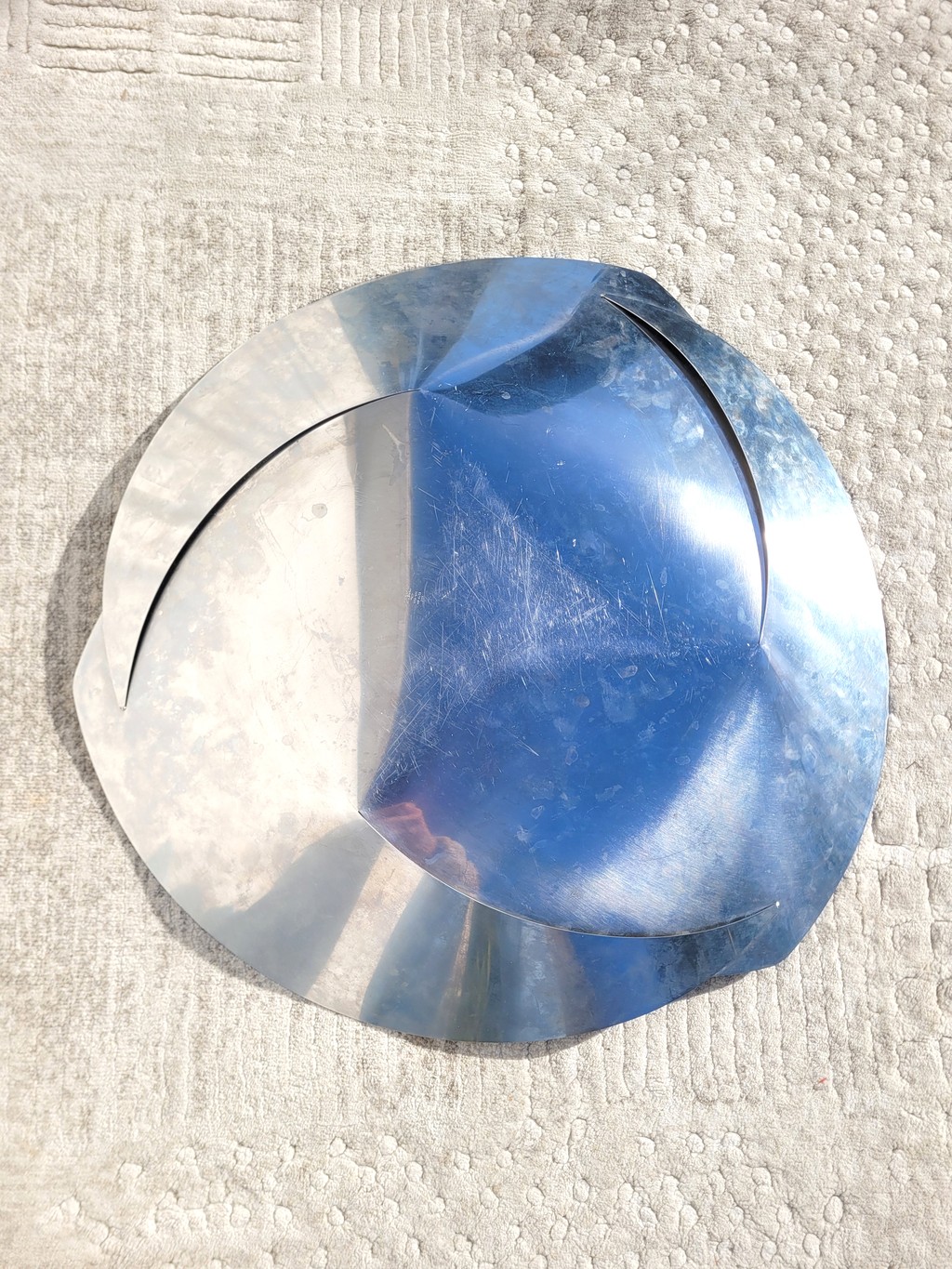 Coupe design Alessi Resonance 56cm inox | Coucou Retro